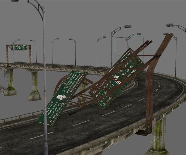 ArtStation - Bridge | Game Assets