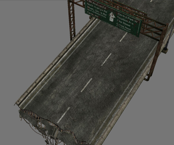 ArtStation - Bridge | Game Assets