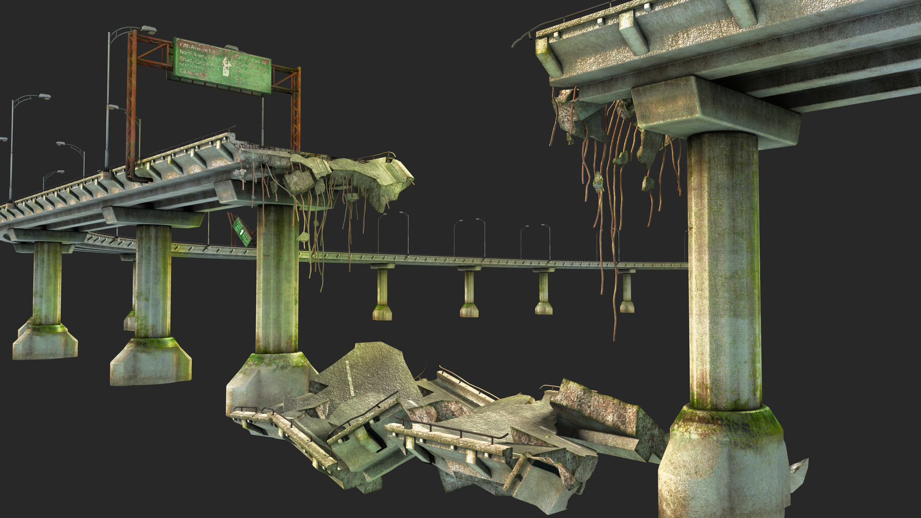 ArtStation - Bridge | Game Assets