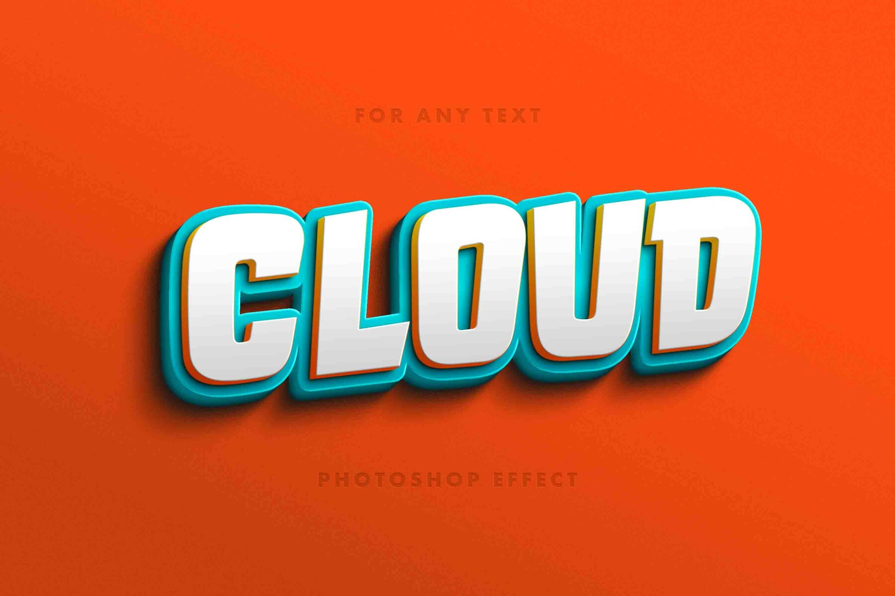 ArtStation - Cloud Game Text Effects, PSD Template File | Artworks