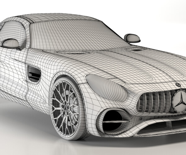 ArtStation - Mercedes Benz AMG GT 2020 Coupe | Resources