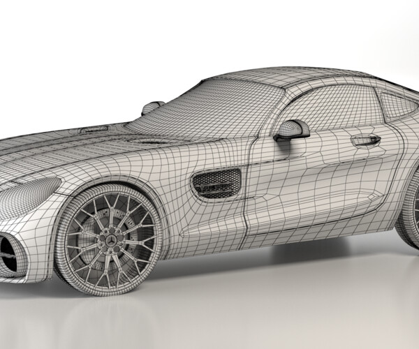 ArtStation - Mercedes Benz AMG GT 2020 Coupe | Resources