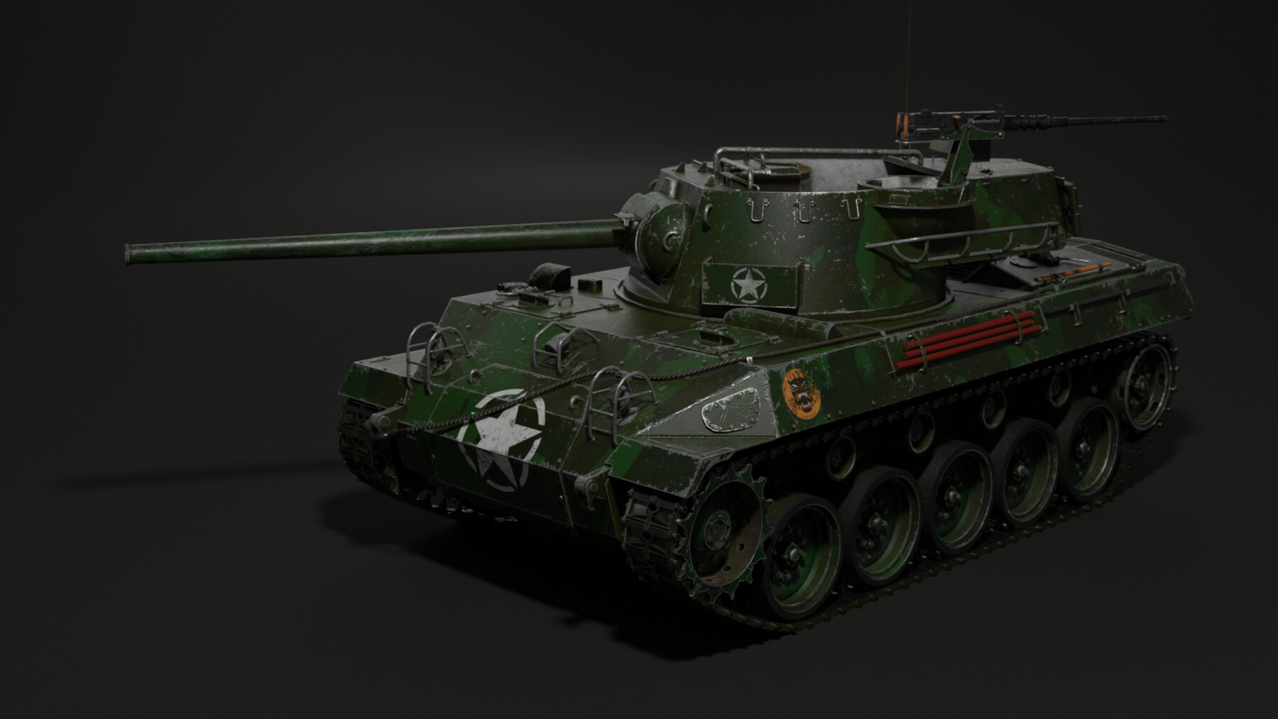 ArtStation - M18 "HellCat" / "BlackCat" | Resources