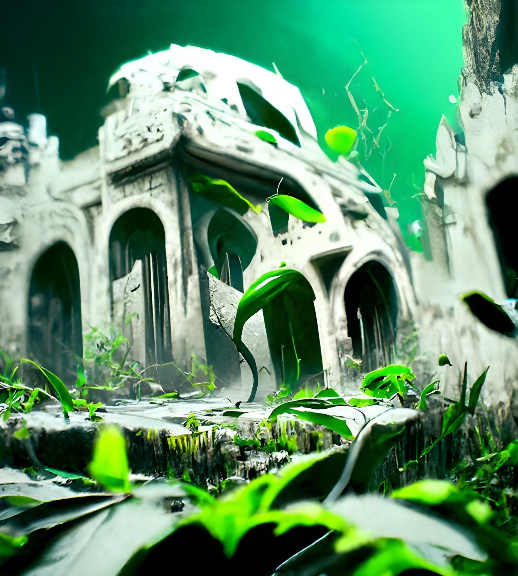 ArtStation - A Forgotten Ruin | Artworks