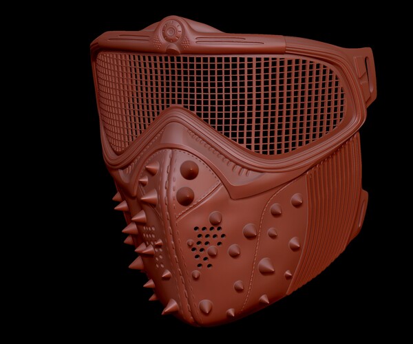 ArtStation - WRENCH FROM WATCHDOGS 3D PRINT MASK STL+ZTL+FBX | Resources