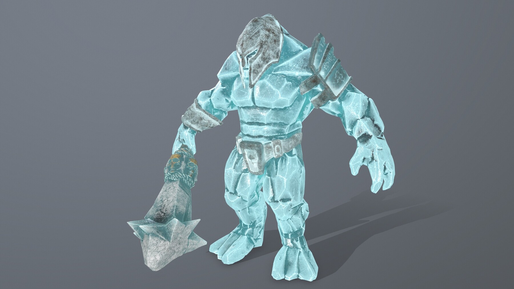 ArtStation - ice monster | Game Assets