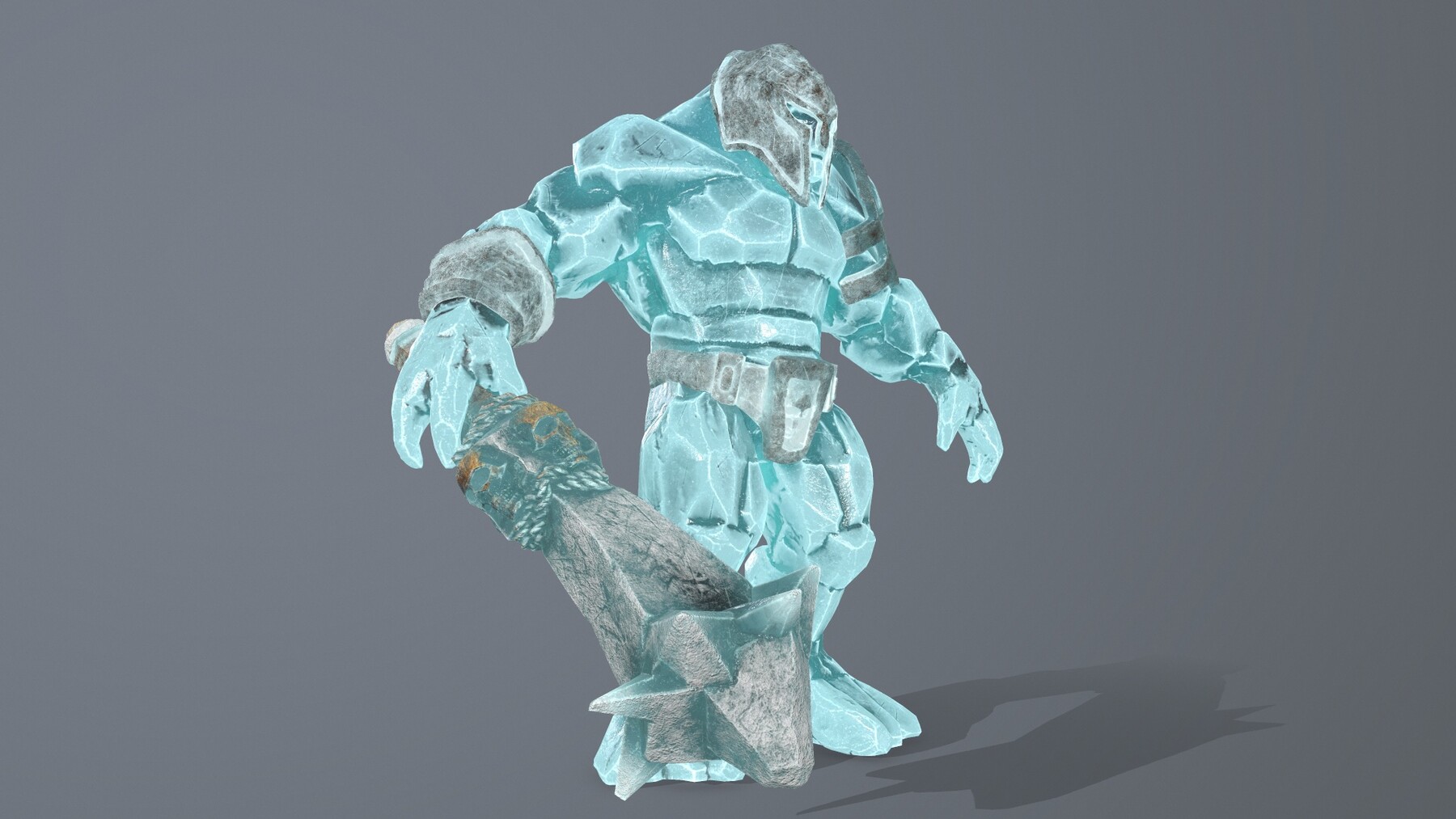 ArtStation - ice monster | Game Assets