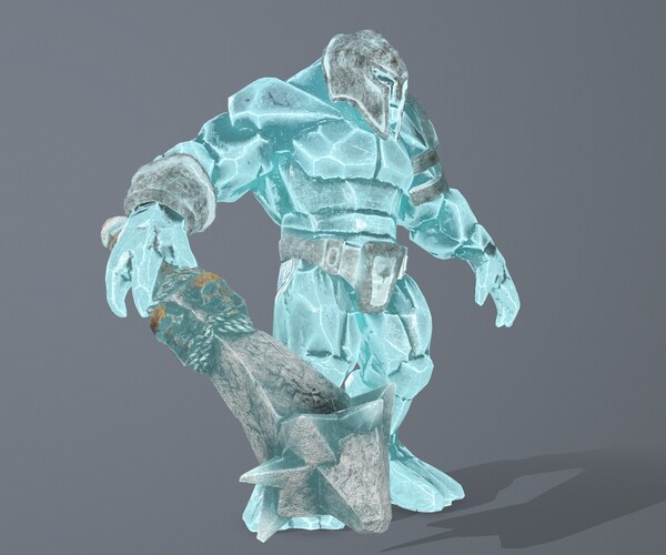 ArtStation - ice monster | Game Assets