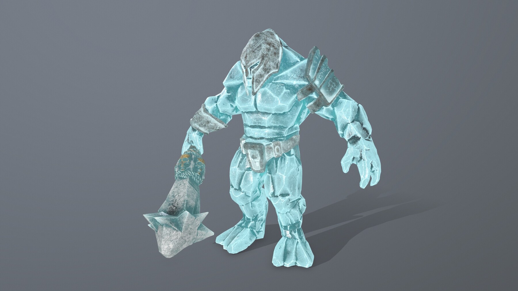 ArtStation - ice monster | Game Assets