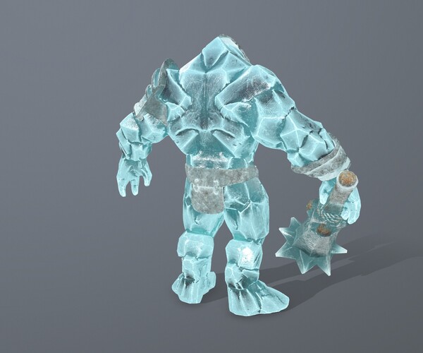 ArtStation - ice monster | Game Assets
