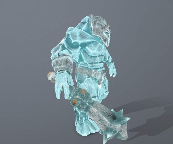 ArtStation - ice monster | Game Assets
