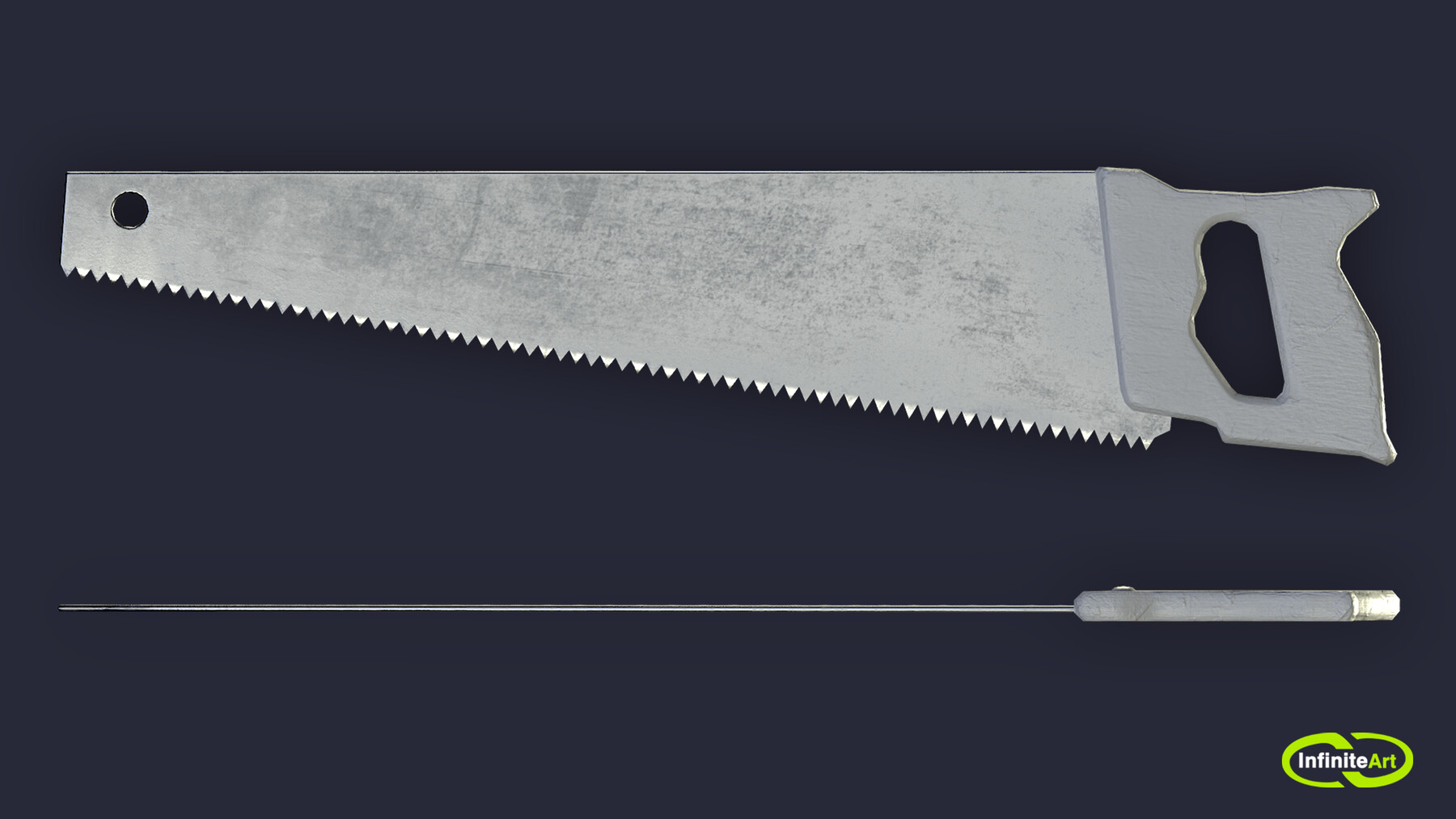 ArtStation - Hand saw | Game Assets