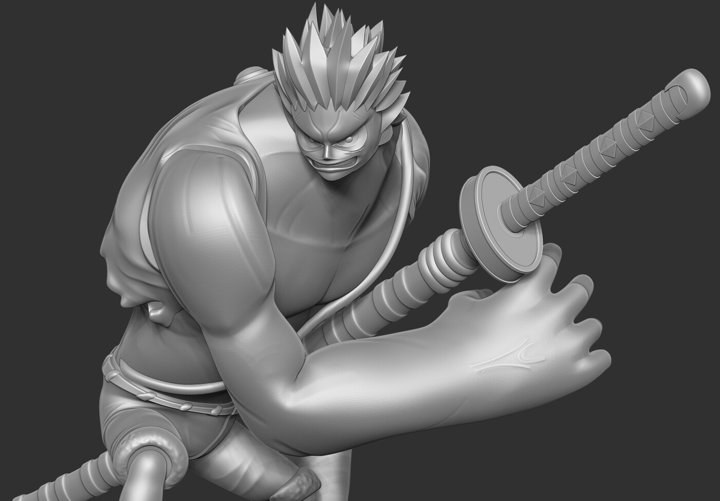 ArtStation - Nightmare Luffy - One Piece Fanart | Resources