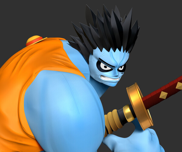 ArtStation - Nightmare Luffy - One Piece Fanart | Resources