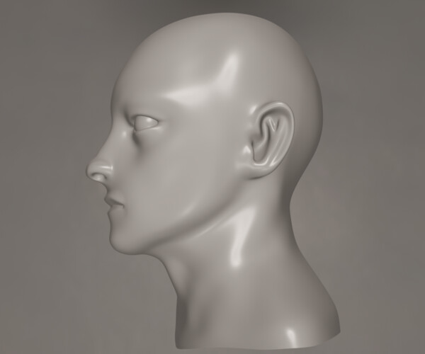 ArtStation - Male Head | Game Assets