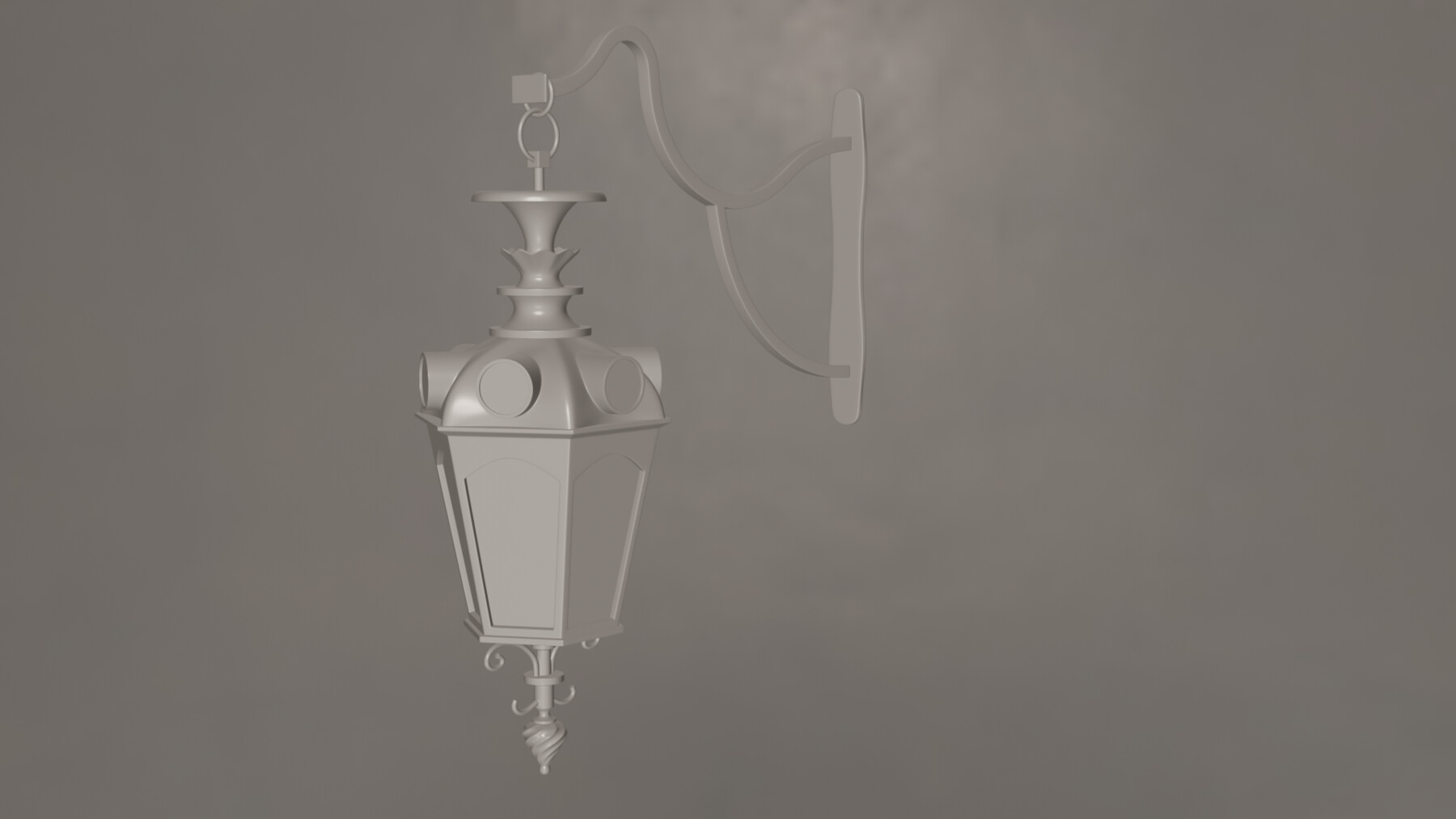 ArtStation - Hanging Street Lamp | Game Assets