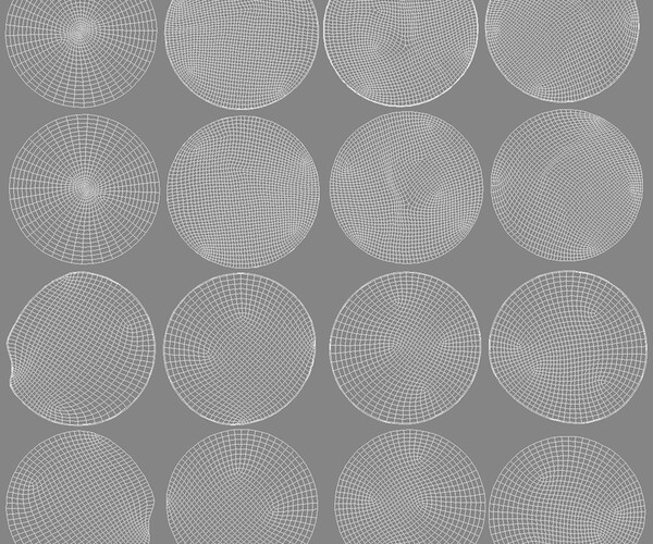 ArtStation - White Stickers set - 8 adhesive sticky labels | Resources