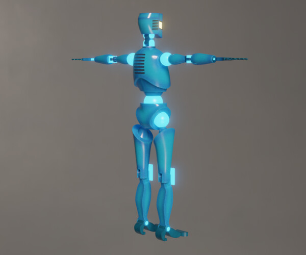 ArtStation - Humanoid Robot | Game Assets