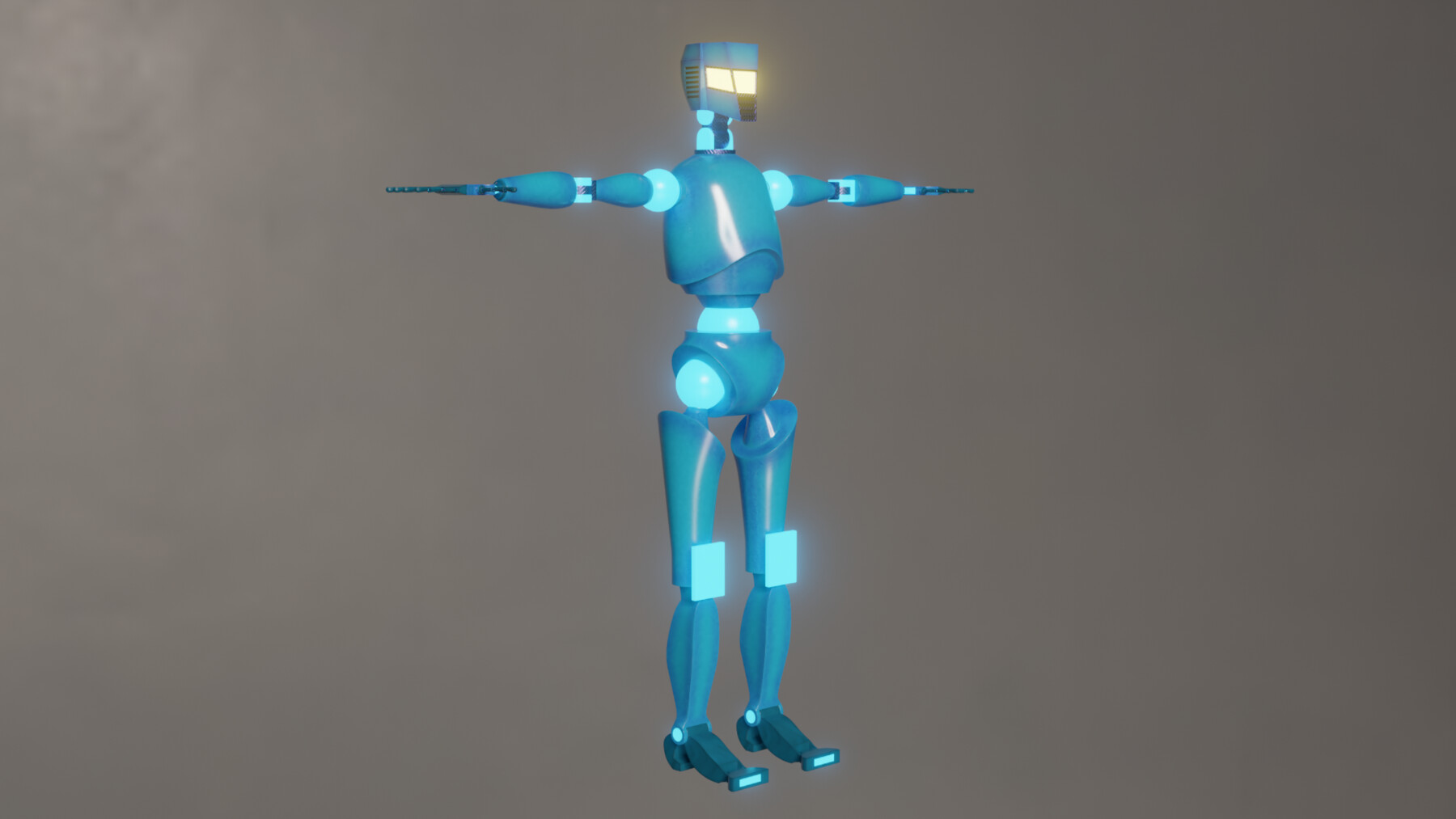 ArtStation - Humanoid Robot | Game Assets