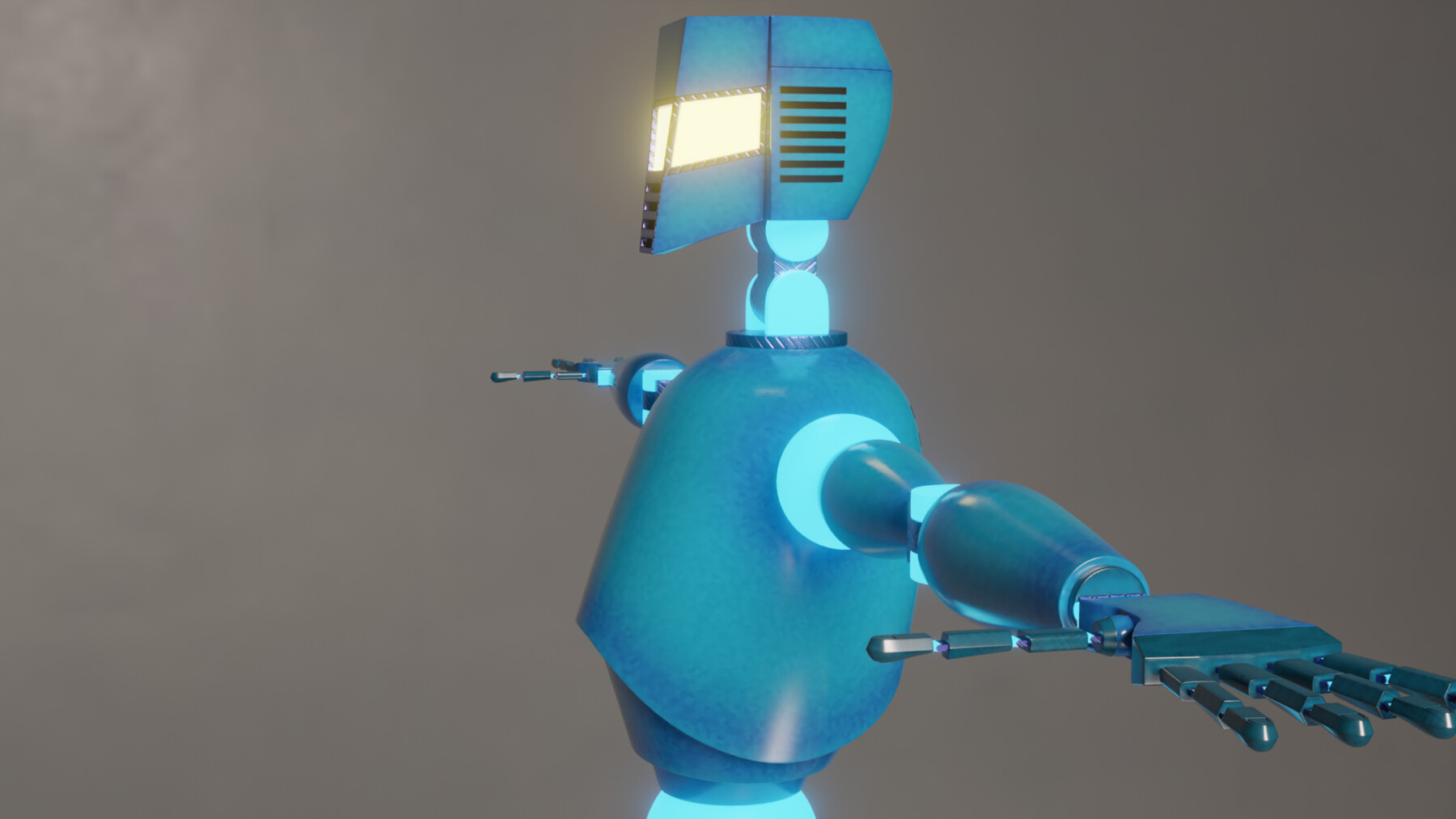 ArtStation - Humanoid Robot | Game Assets