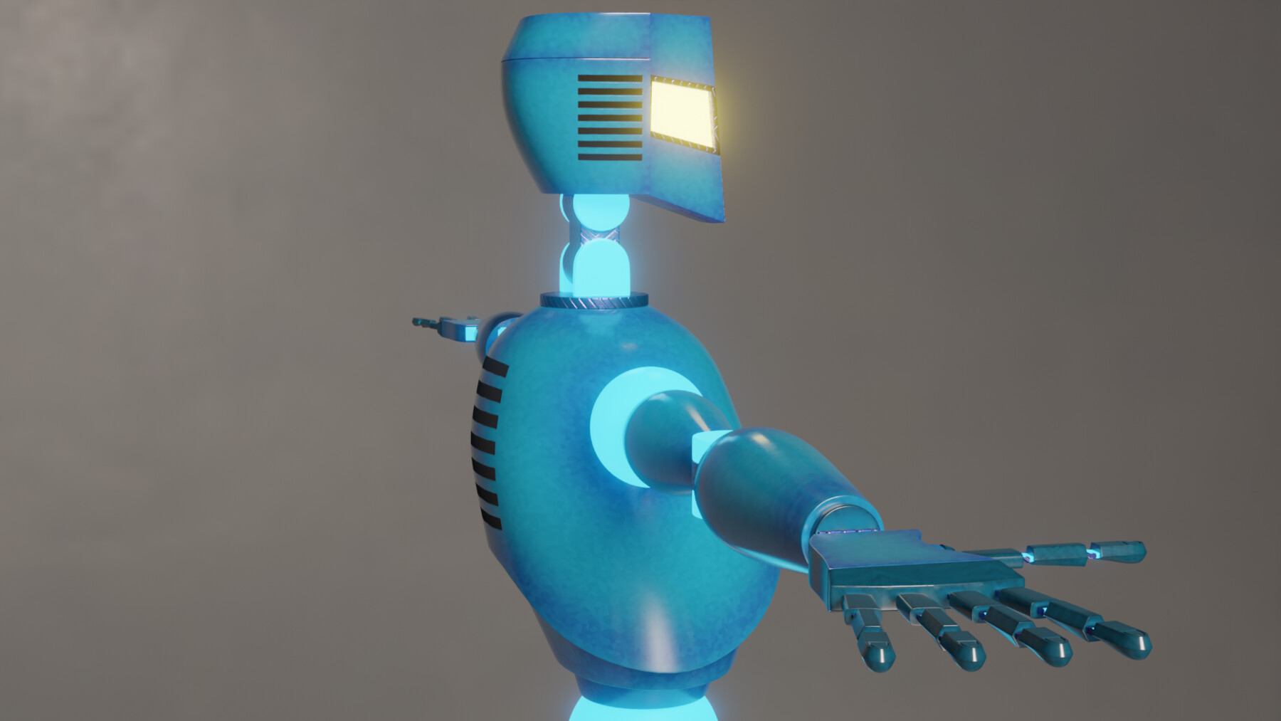 ArtStation - Humanoid Robot | Game Assets
