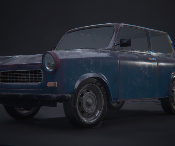 ArtStation - Trabant 601 | Game Assets