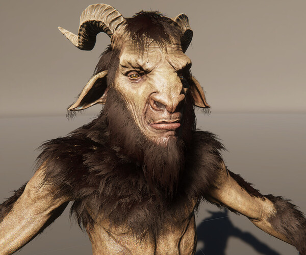 ArtStation - Satyr | Game Assets