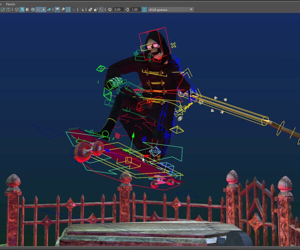 ArtStation - Uncle death rig | Resources