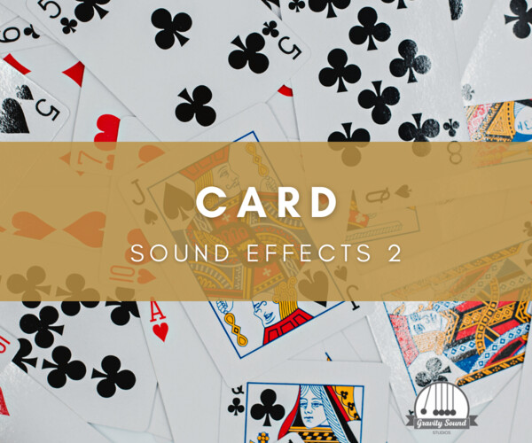 ArtStation - Card Sound Effects 2 | Game Assets