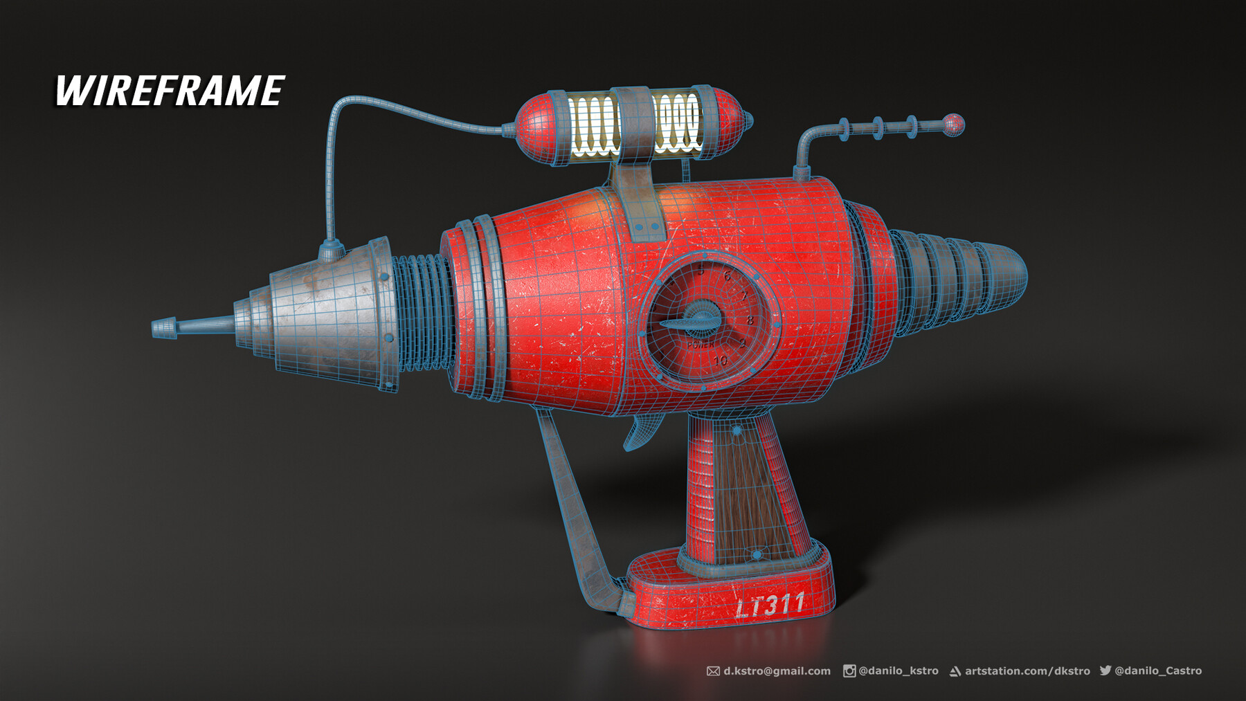 ArtStation - Retro Laser Gun | Resources