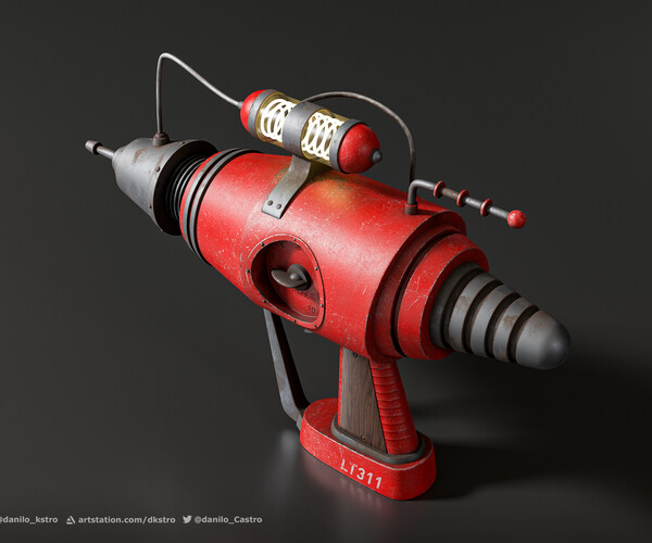 ArtStation - Retro Laser Gun | Resources
