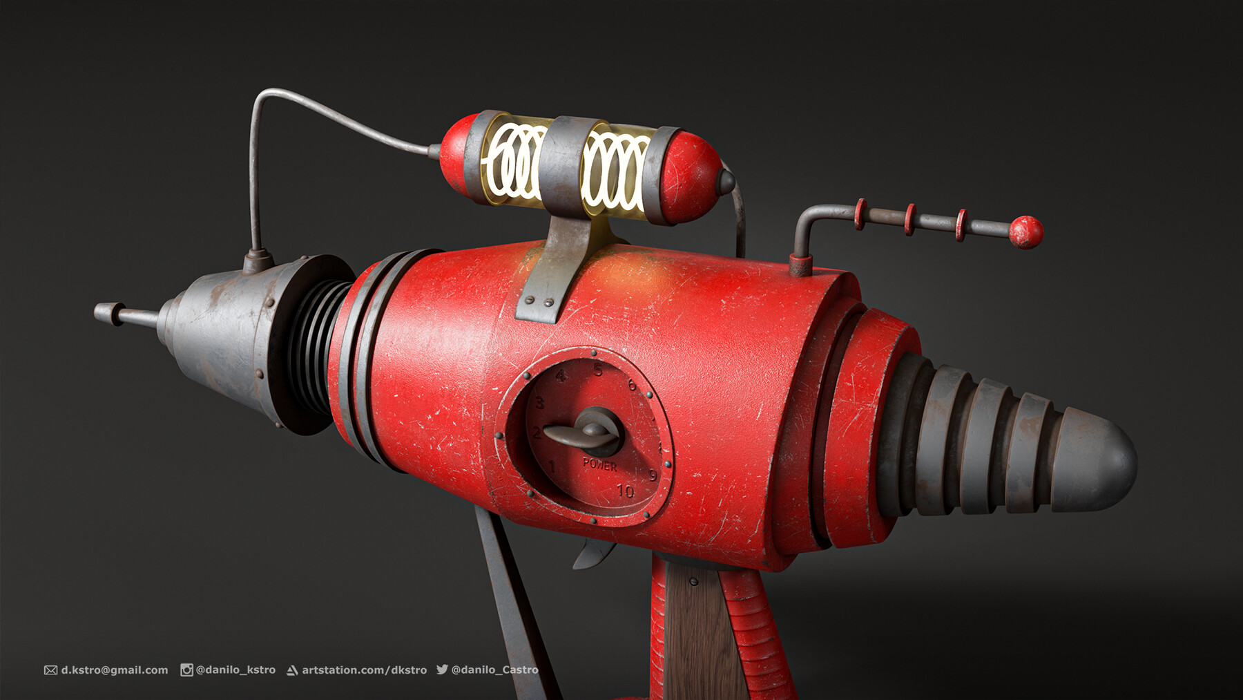 ArtStation - Retro Laser Gun | Resources