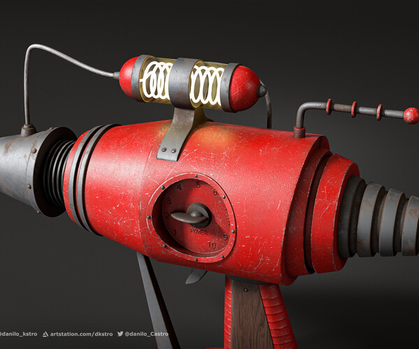 ArtStation - Retro Laser Gun | Resources