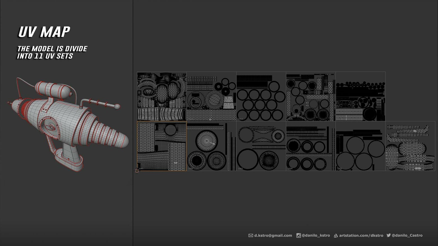 ArtStation - Retro Laser Gun | Resources
