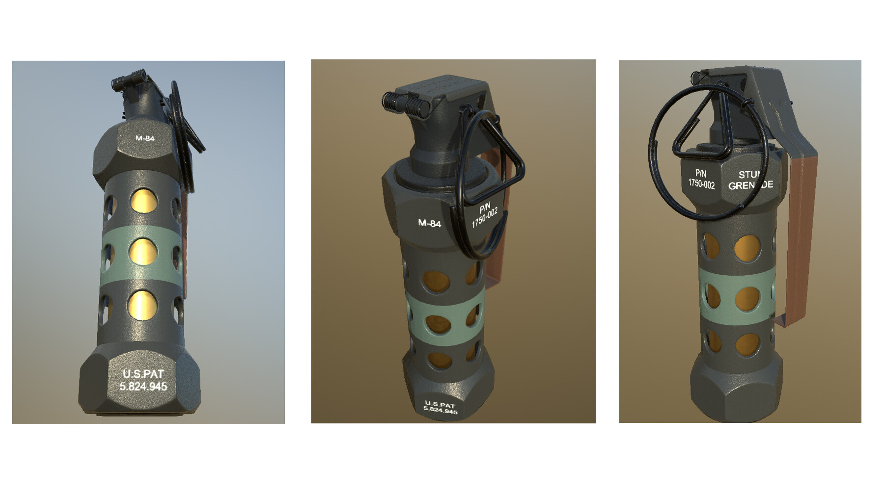 ArtStation - Grenades pack | Game Assets