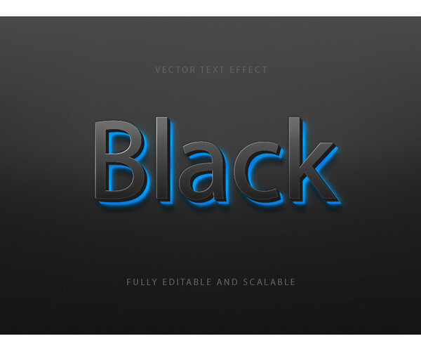 ArtStation - Neon Backlight Text Effects, EPS and AI Template File ...