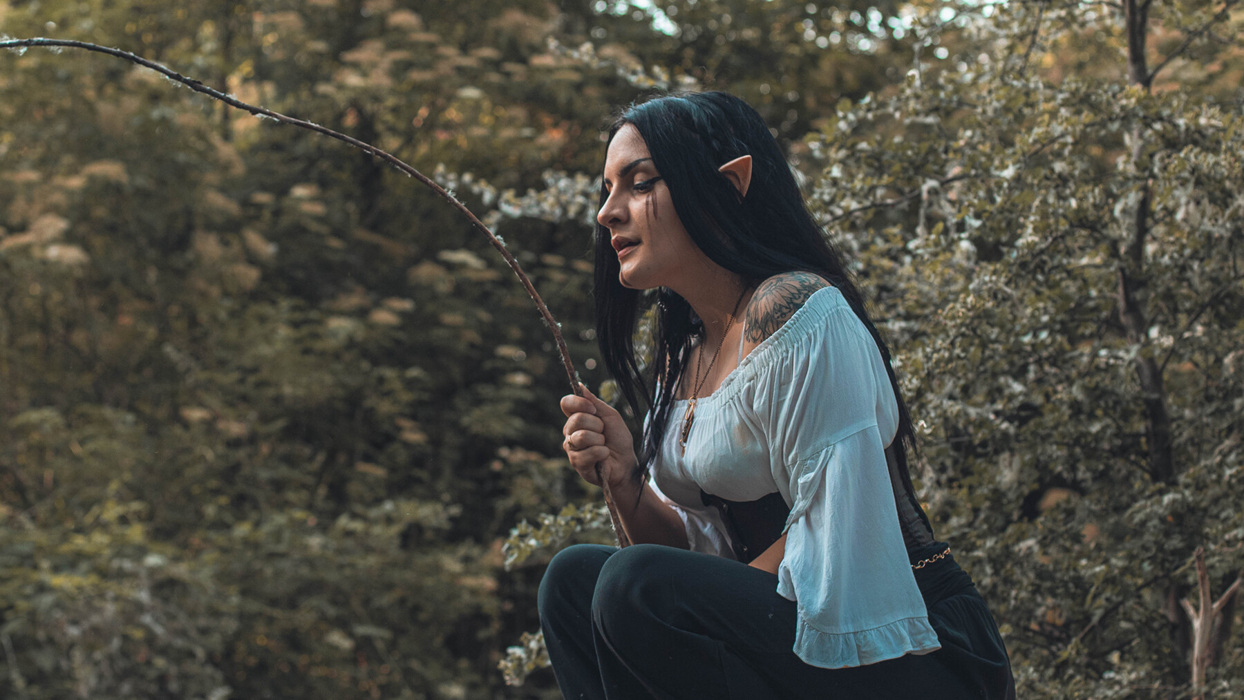 ArtStation - Summer Elf - Mini photo reference pack (poses, outfit ...