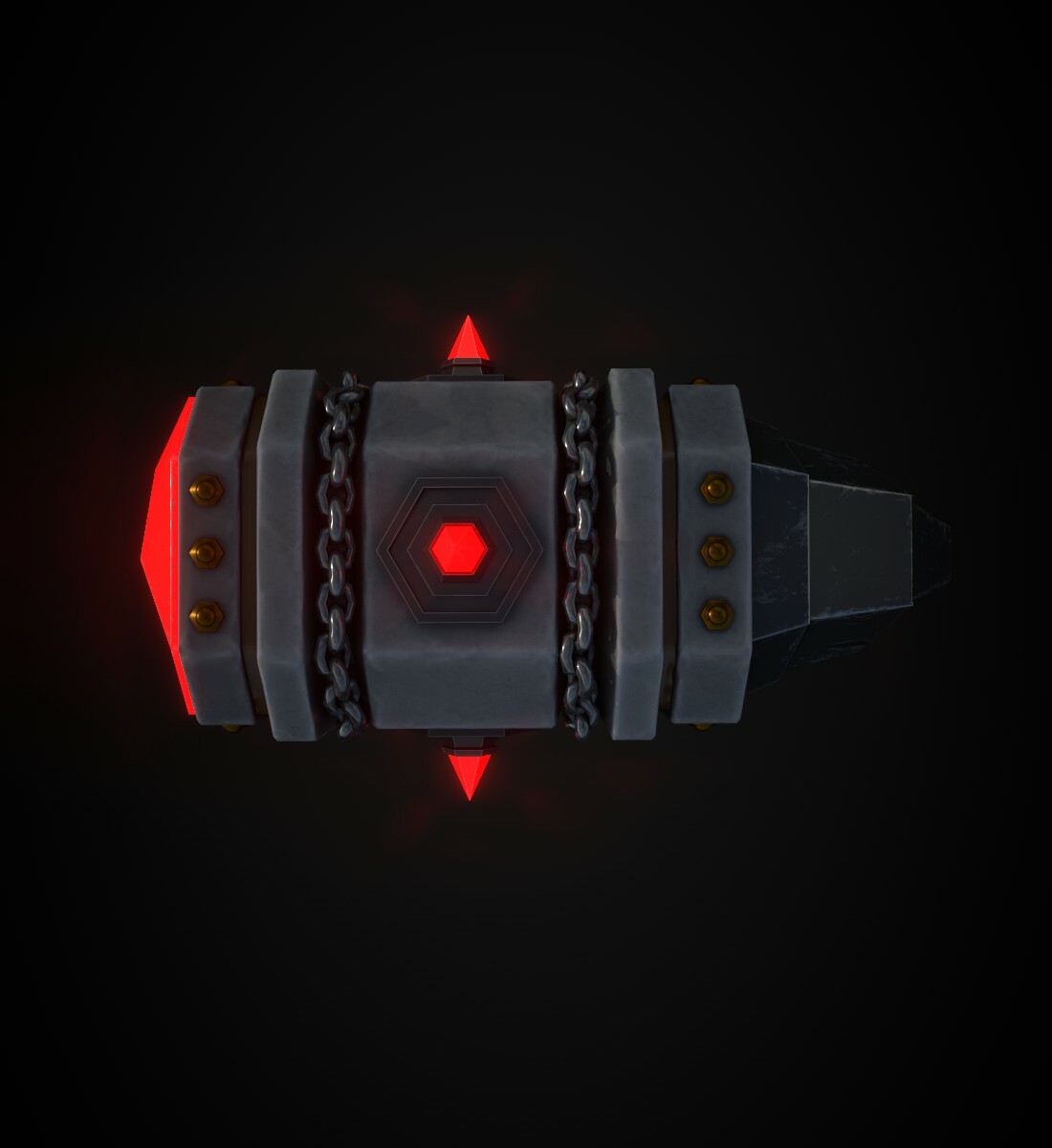 ArtStation - Video Game Low Poly Hammer | Game Assets