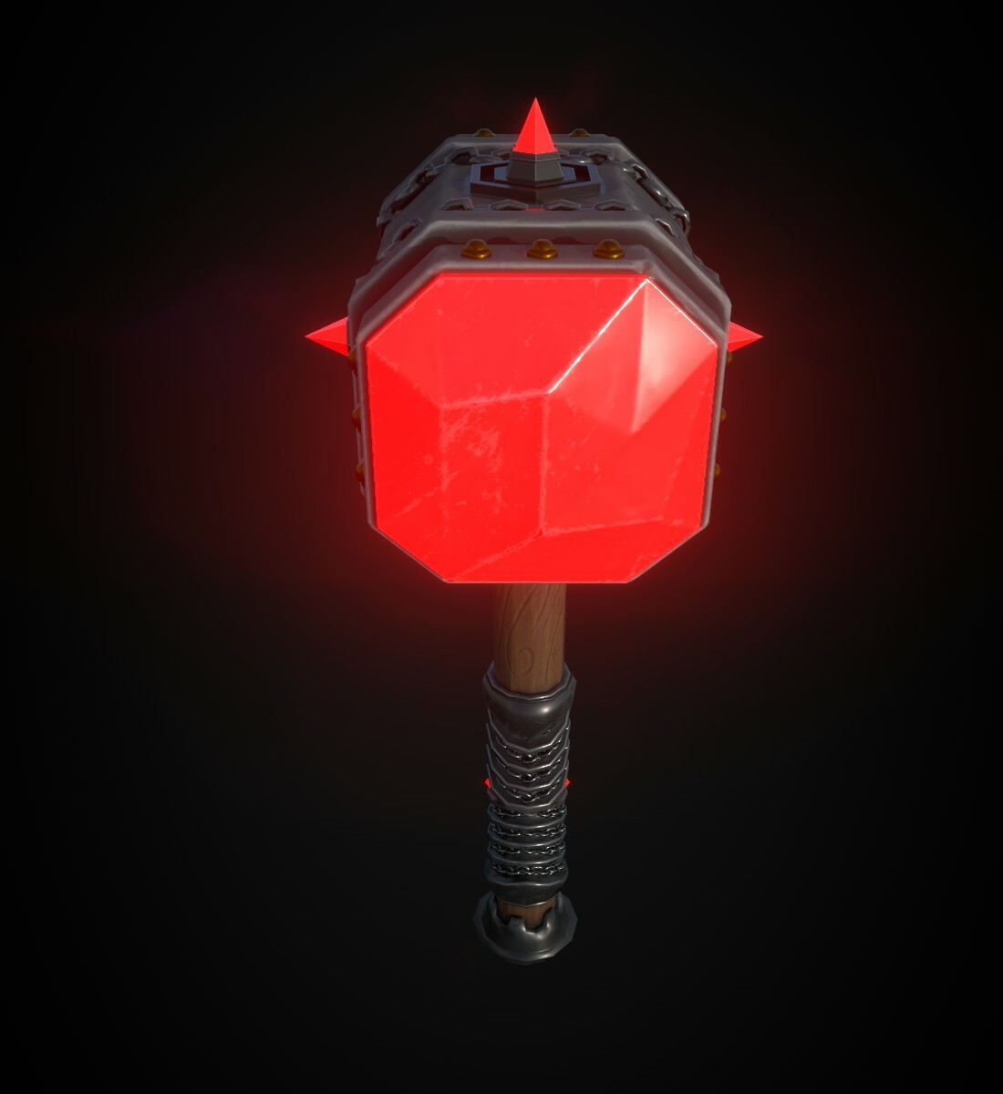 ArtStation - Video Game Low Poly Hammer | Game Assets