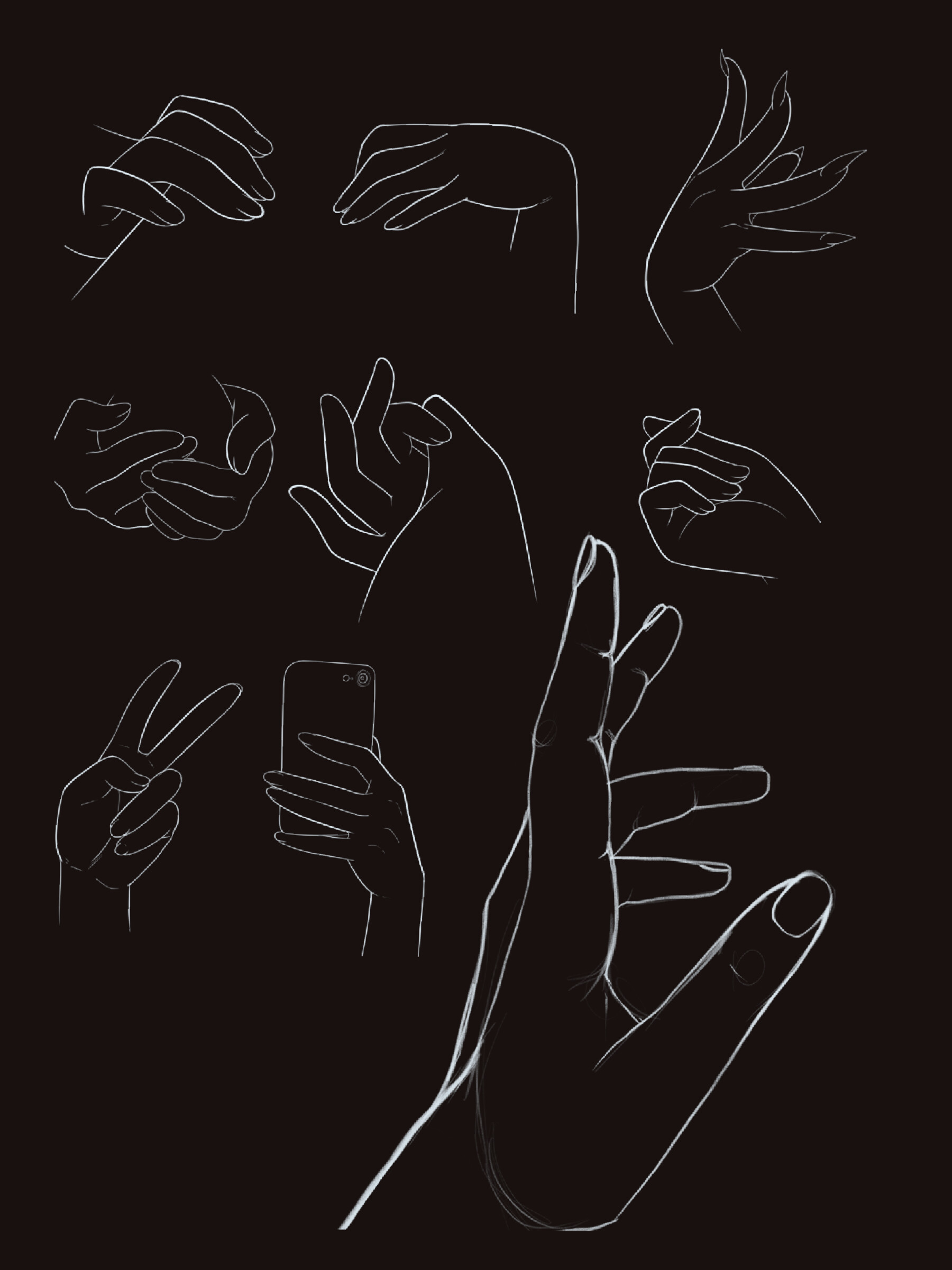 ArtStation - Hand brash | Brushes