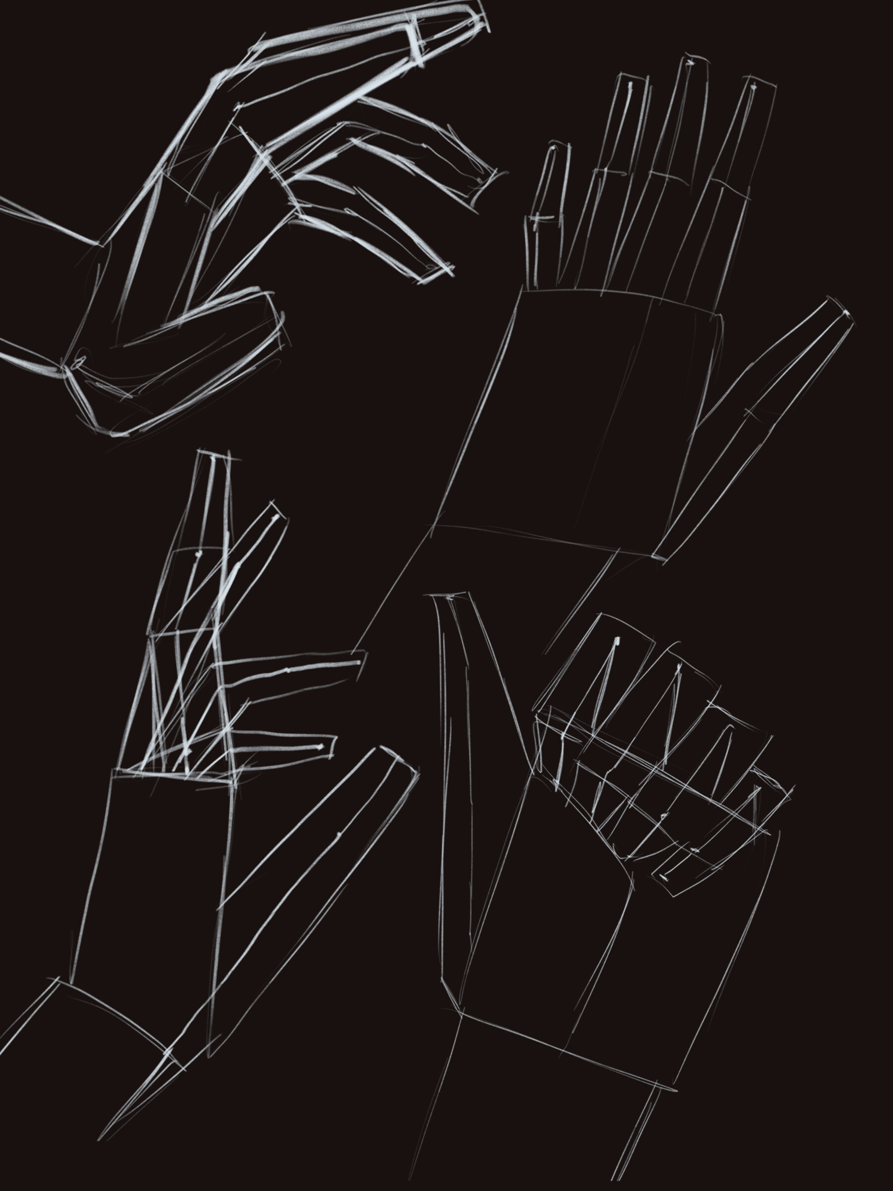 ArtStation - Hand brash | Brushes