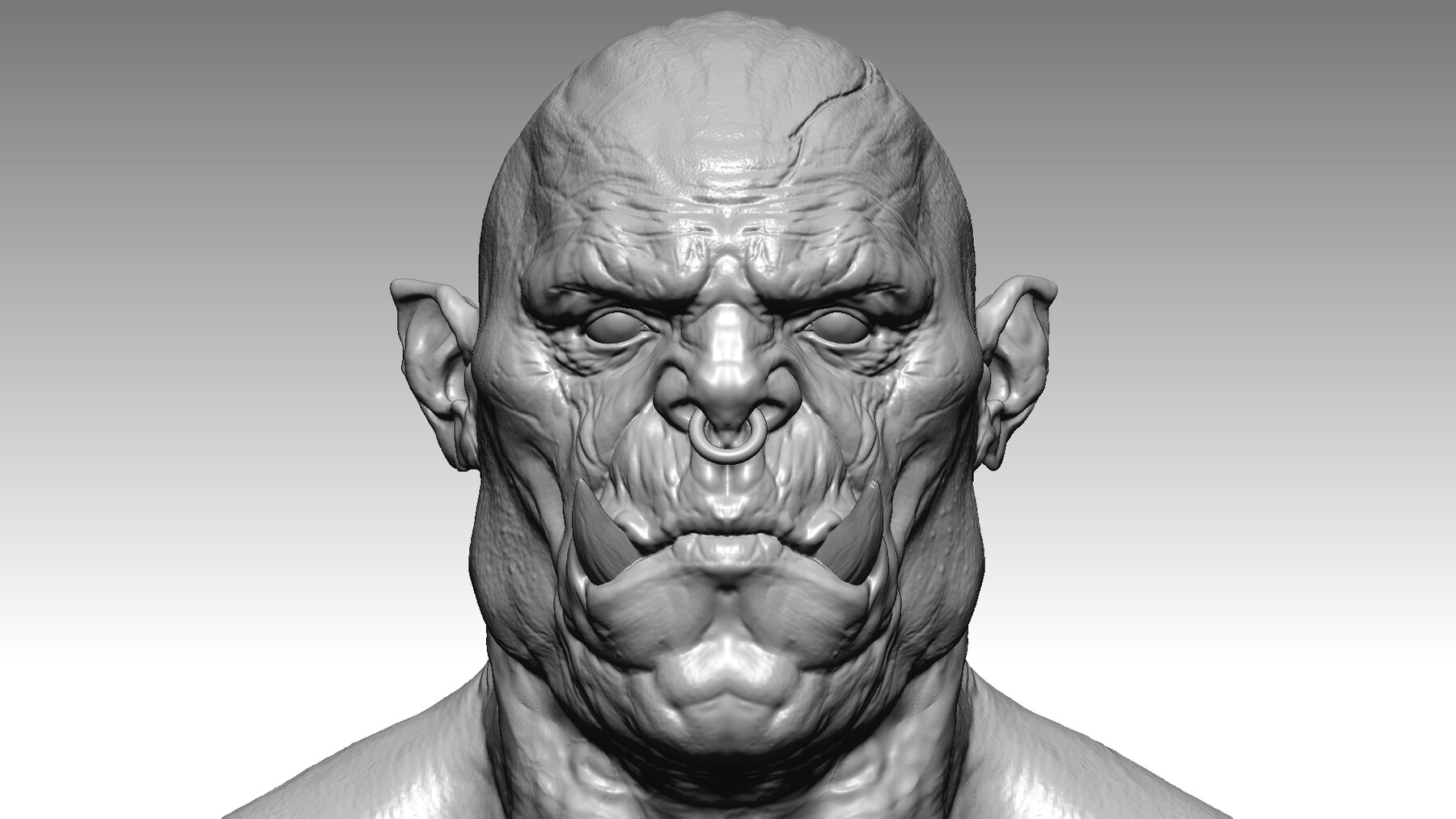 ArtStation - Orc HiPoly Hobbit style | Resources