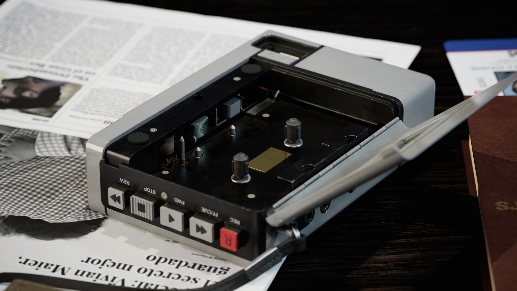 ArtStation - Walkman Sony TC-55 VR | Game Assets