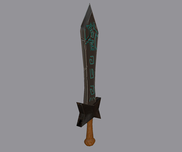 ArtStation - Devil Sword - PBR | Game Assets