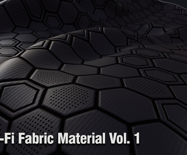 ArtStation - 8 Sci-Fi Fabric Material Vol. 1 | Resources
