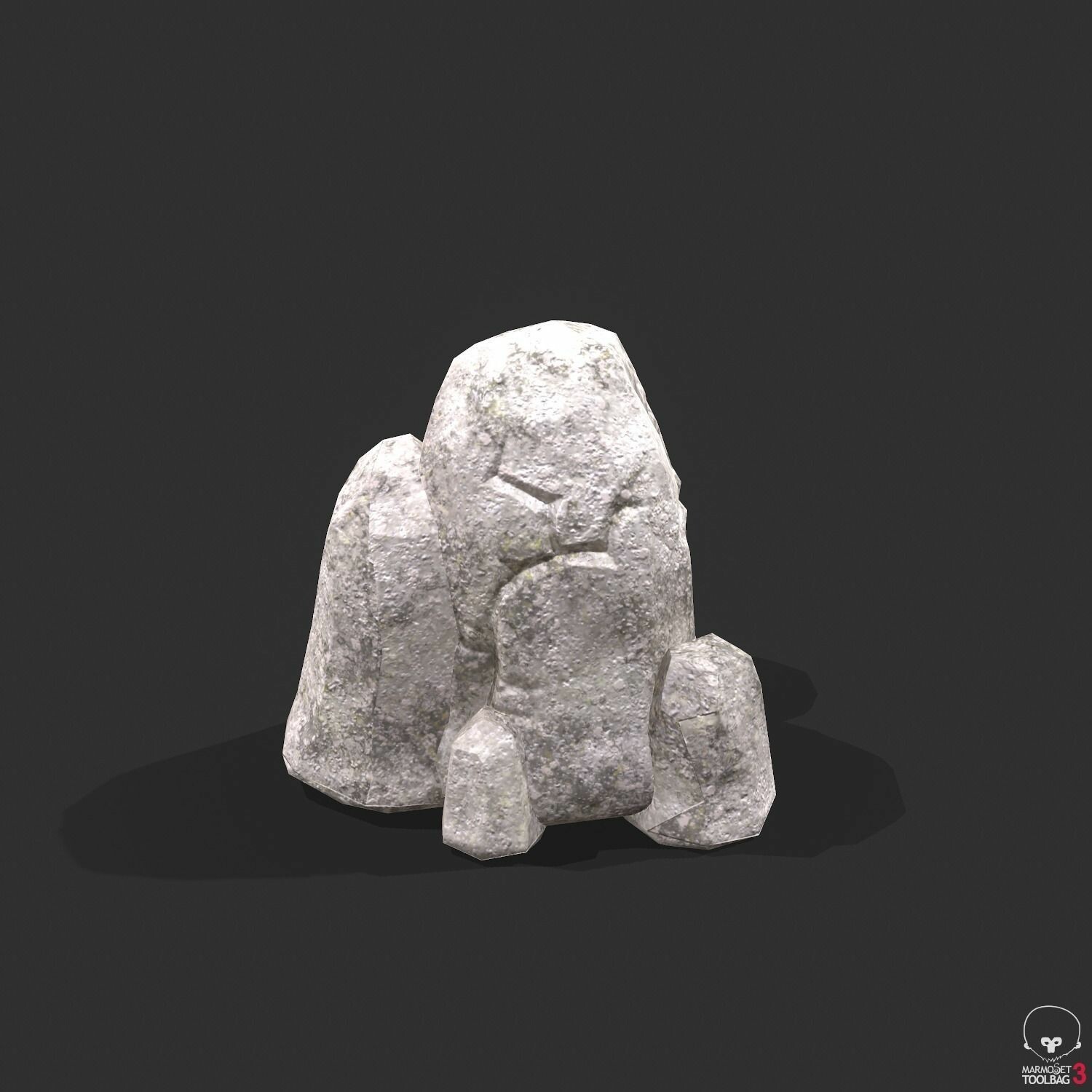 ArtStation - Rock-Low poly | Game Assets