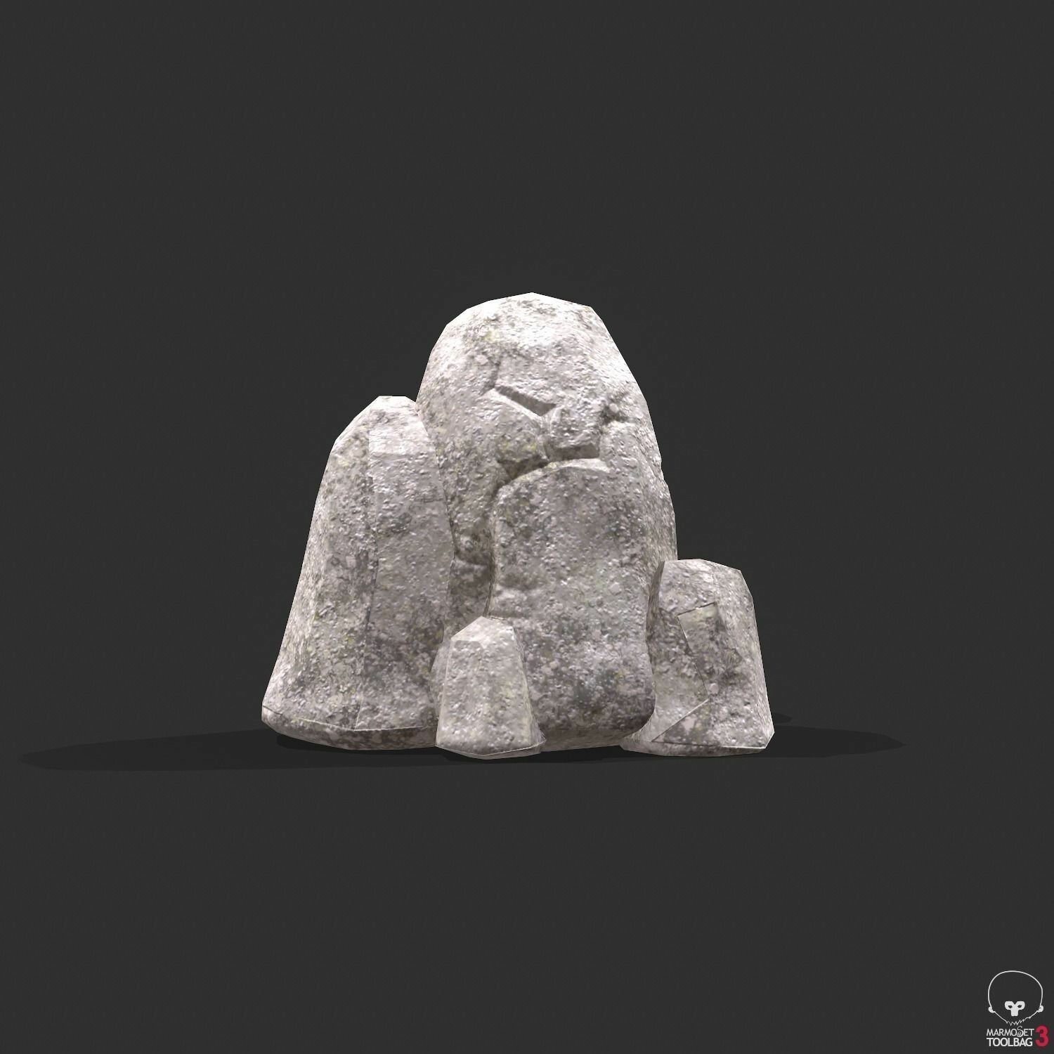 ArtStation - Rock-Low poly | Game Assets