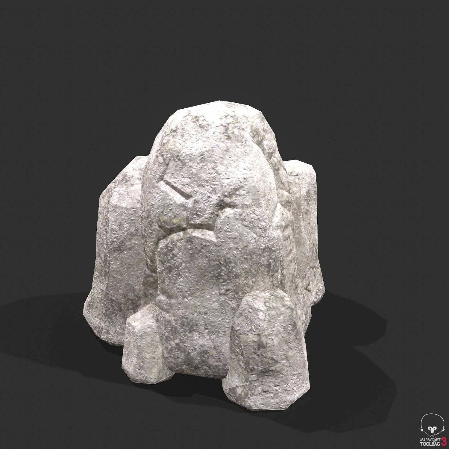 ArtStation - Rock-Low poly | Game Assets