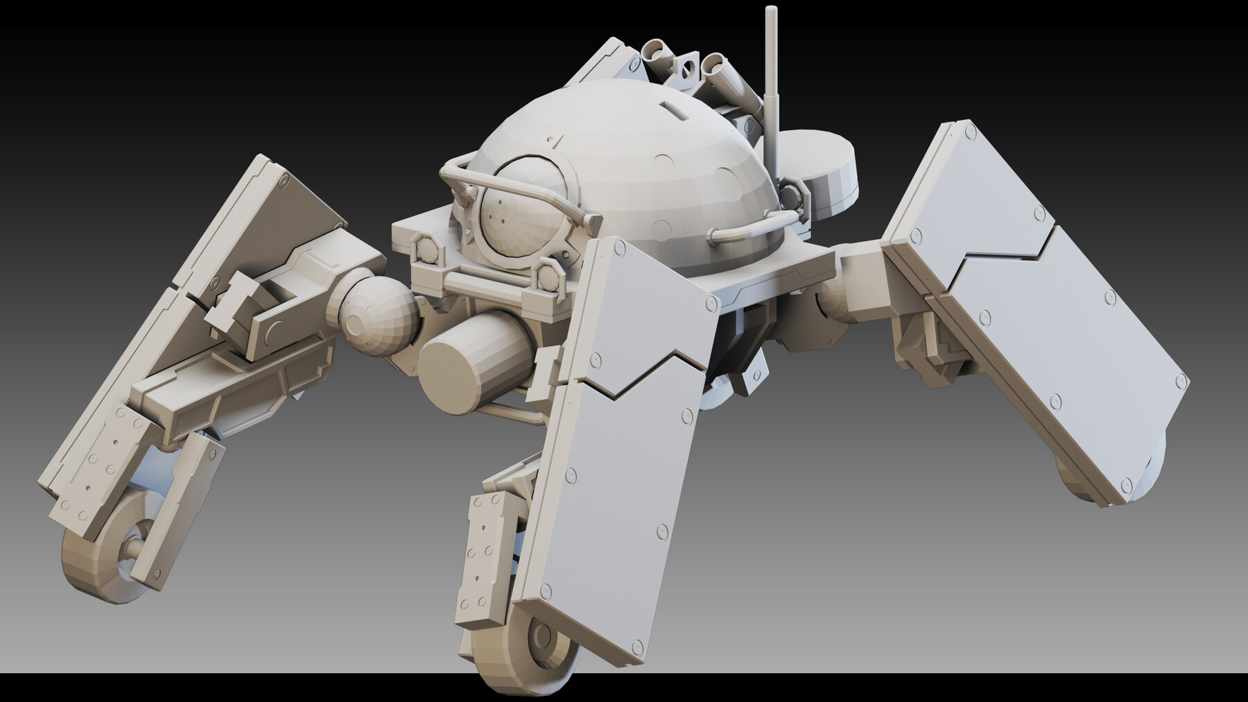 ArtStation - 8 Creature Robots- High detail 3d models | Resources