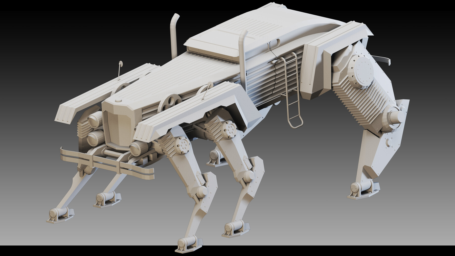 ArtStation - 8 Creature Robots- High detail 3d models | Resources